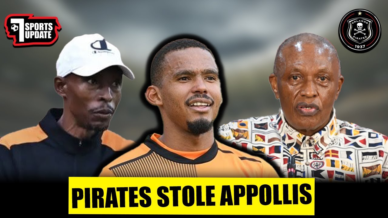 Orlando Pirates STOLE Oswin Appollis- Polokwane City Coach - YouTube