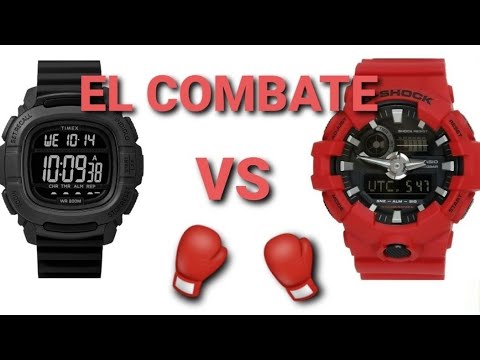 Casio G shock vs Timex Command en EL COMBATE, ¿cuál es mejor?, ¿Tú qué ...