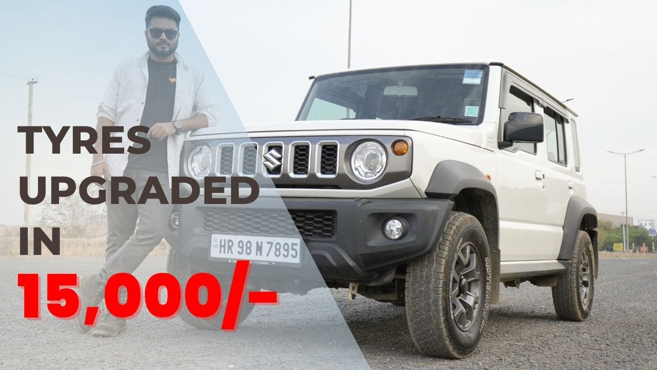 Jimny 5 Door Tyre Upgrade - Apollo Apterra AT2 215/75/R15 - YouTube