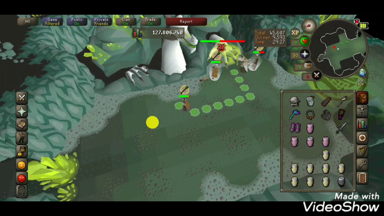 OSRS- Raids Olm Kill on Mobile - YouTube