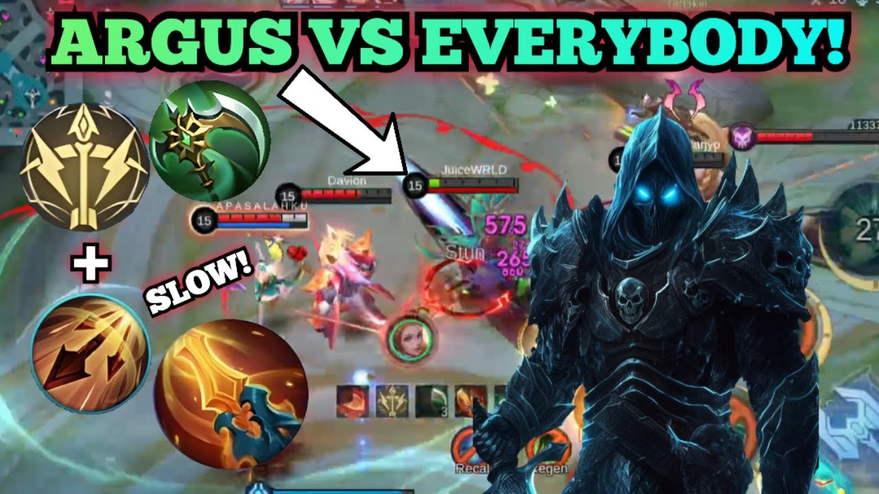 ARGUS COMEBACK WITH NEW EMBLEM - ARGUS VS EVERYBODY - ARGUS BEST BUILD ...