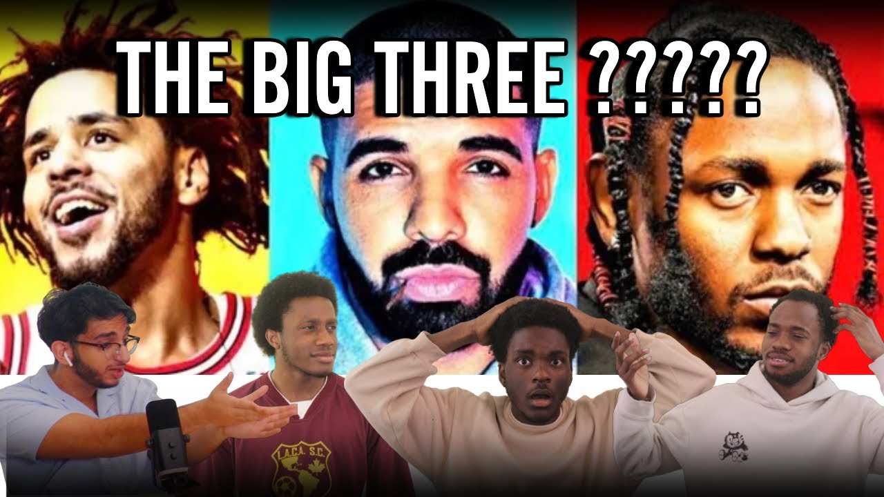 KENDRICK VS DRAKE - BIG THREE OF RAP DISS TRACK REACTION PART 1 ...