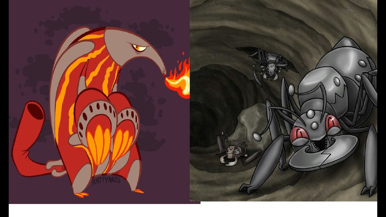 Pokémon Retro Revive: Heatmor and Durant Scientific Analysis - YouTube
