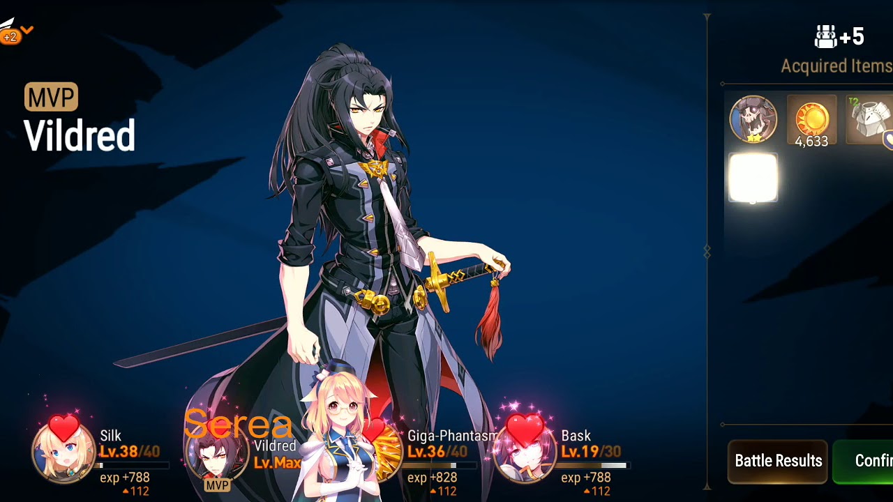 Flying through stages with Vildred - Eulogy For a Saint - Epic Seven ...