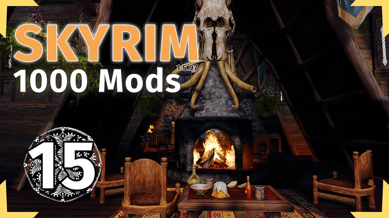 SKYRIM SPECIAL EDITION MODDED IN 2025 (UNDER 1000 MODS) | NO COMMENTARY ...