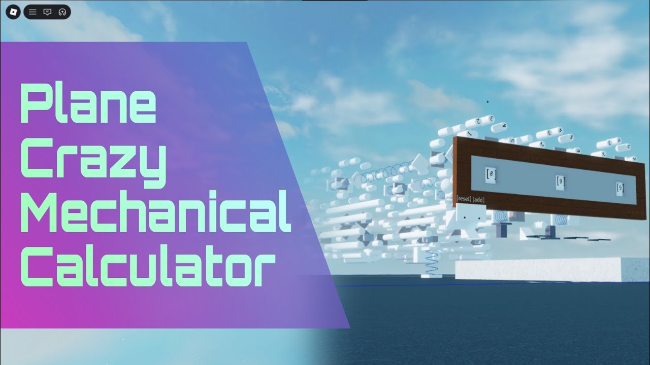 Plane Crazy Mechanical Calculator Showcase & How it Works - YouTube