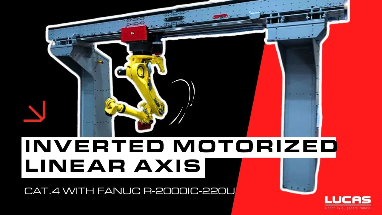 INVERTED MOTORIZED LINEAR AXIS / LUCAS ROBOTIC SYSTEM - YouTube