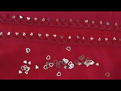 Küçük kalan pulları değerlendirelim ve çok şık iğne oyası yazma yapalım..