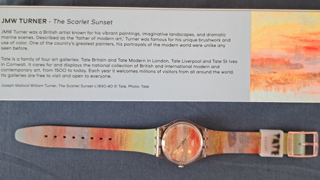 Swatch - The Scarlet Sunset - YouTube