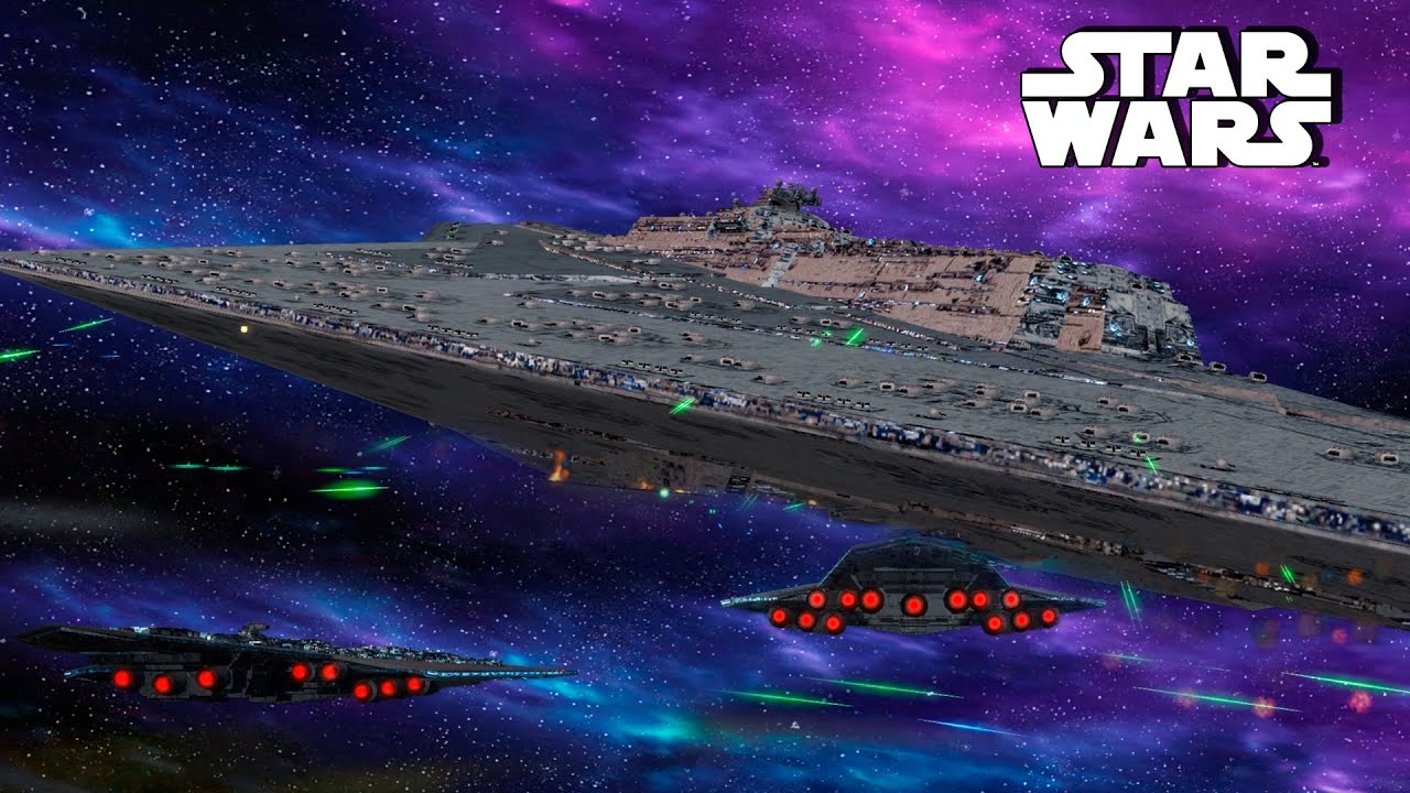 Super Star Destroyer Assertor vs 2 Executor -- Star Wars - YouTube
