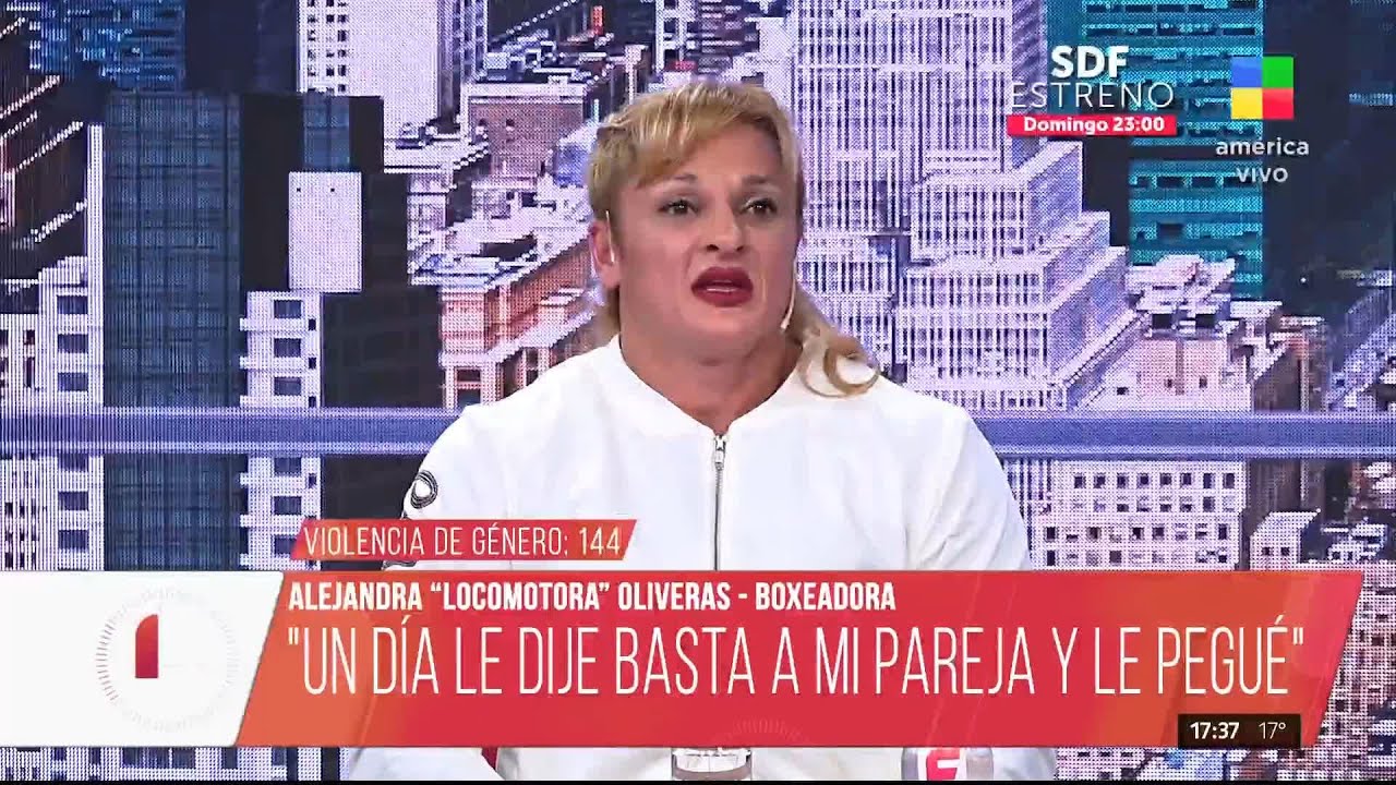 La boxeadora Alejandra "Locomotora" Oliveras habla en Fantino a la ...