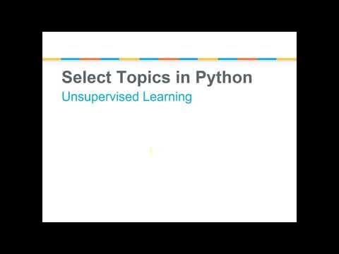 Giới thiệu Unsupervised Learning, Học không giám sát, Machine learning & Python - YouTube