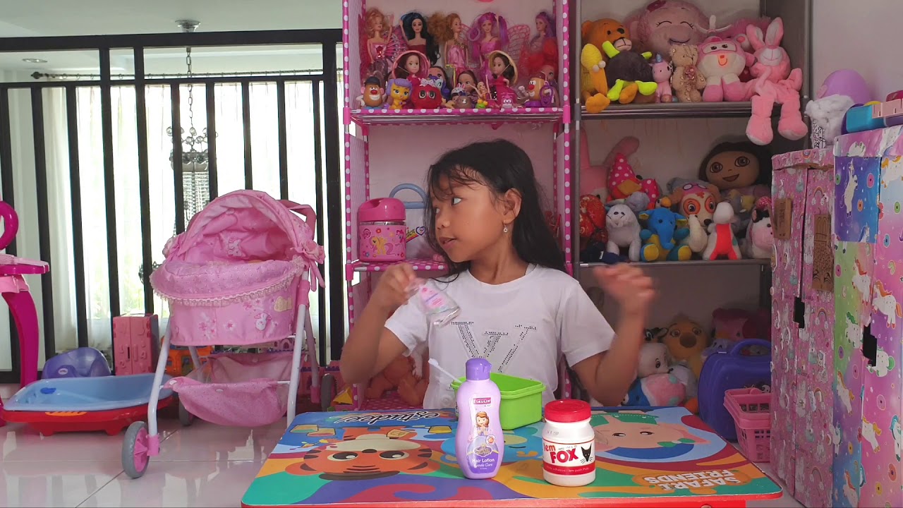 Tutorial Bikin Slime Versi Bilqis - YouTube