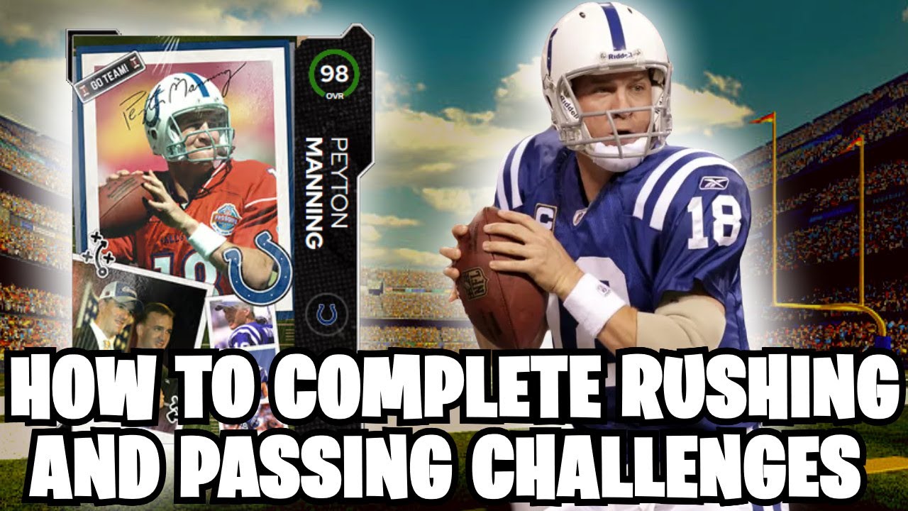 How to Complete Rushing and Passing Challenges Very Easy in Madden 24 ...