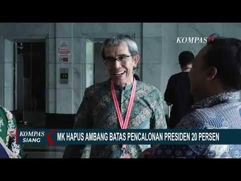 MK Hapus Ambang Batas Pencalonan Presiden 20 Persen, Begini Kata Masyarakat - YouTube