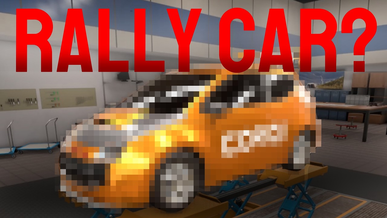 Can I DESIGN a BeamNG Rally Car!? - YouTube