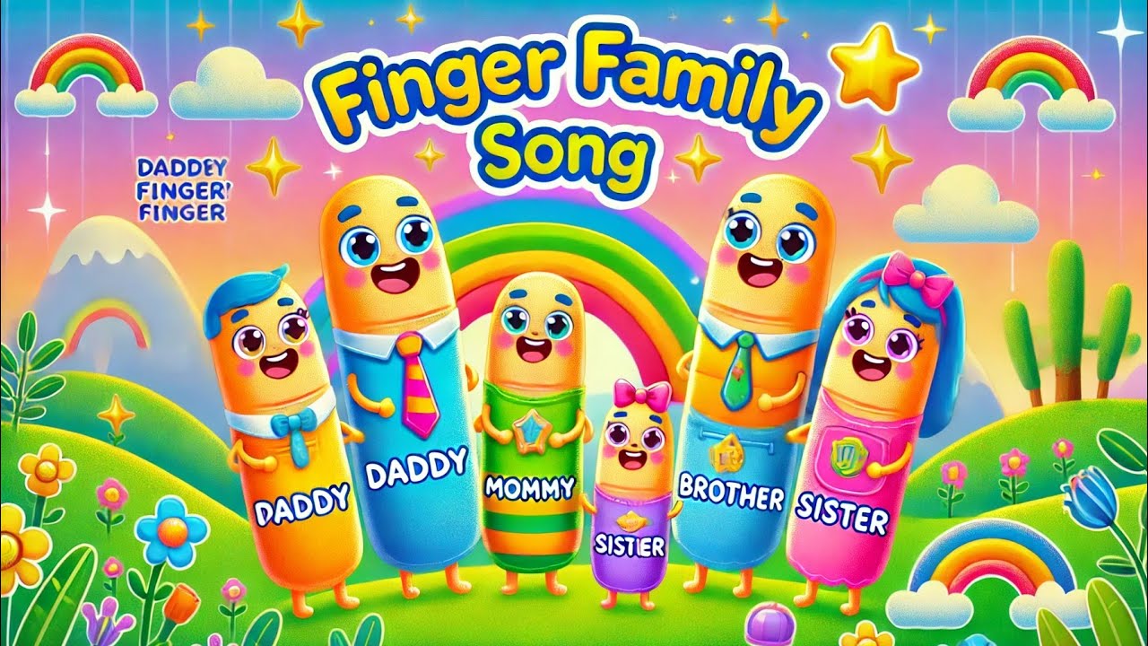 Finger family song| Nursery rhymes and kids rhymes| kids rhymes Tv ...