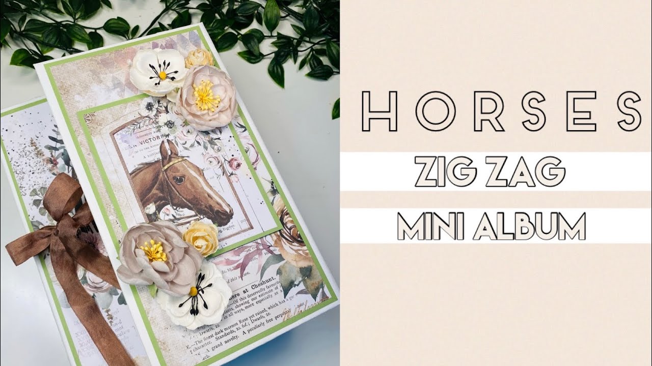 Horses Zig-Zag Mini Album - YouTube