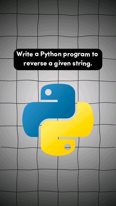 Write A Python Program To Reverse A Given String Python Subscribe Hiple Programming Youtube