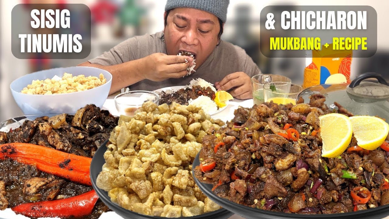 AUTHENTIC SISIG PAMPANGA, TINUMIS NUEVA ECIJA! CHICHARON BULACAN ...