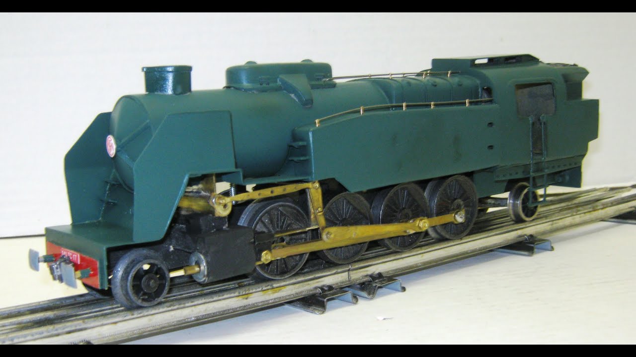 141 TC French Mikado Tank Loco - YouTube