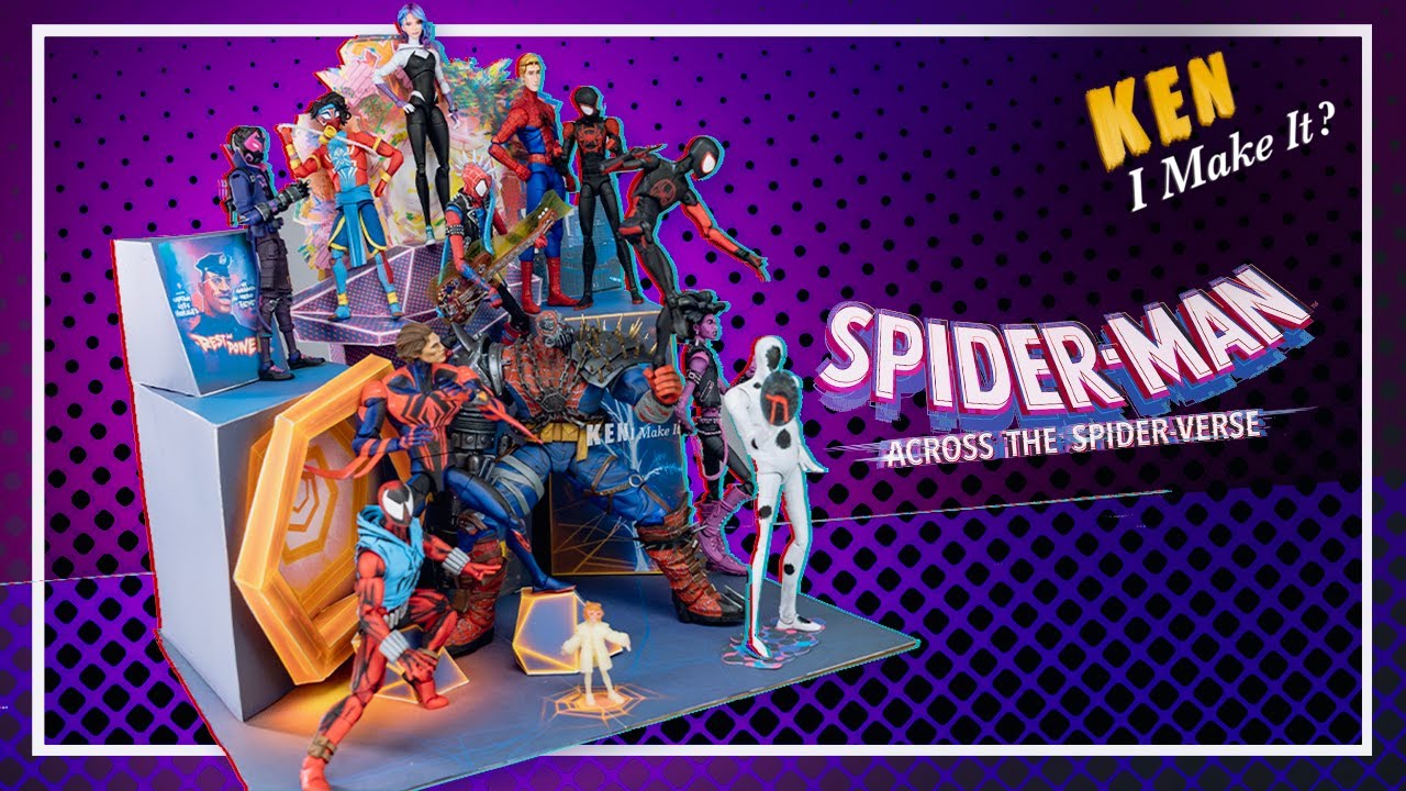 I Made An EPIC SPIDER-VERSE DISPLAY - YouTube