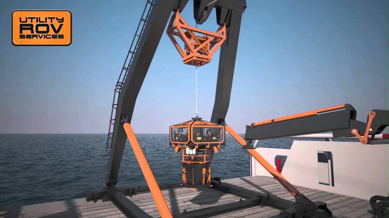 UTILITY ROV 3D animation video - YouTube