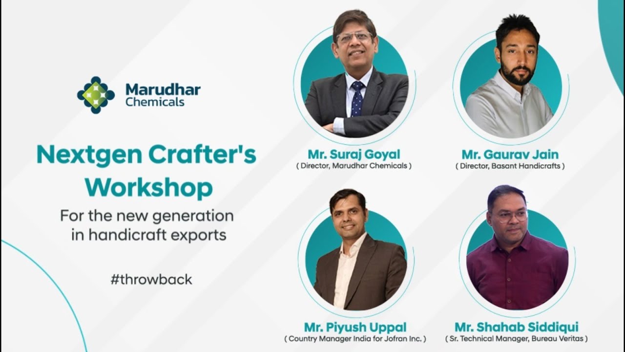𝐍𝐞𝐱𝐭𝐠𝐞𝐧 𝐂𝐫𝐚𝐟𝐭𝐞𝐫'𝐬 𝐖𝐨𝐫𝐤𝐬𝐡𝐨𝐩 𝐩𝐚𝐫𝐭 𝟐 | Marudhar Chemicals - YouTube