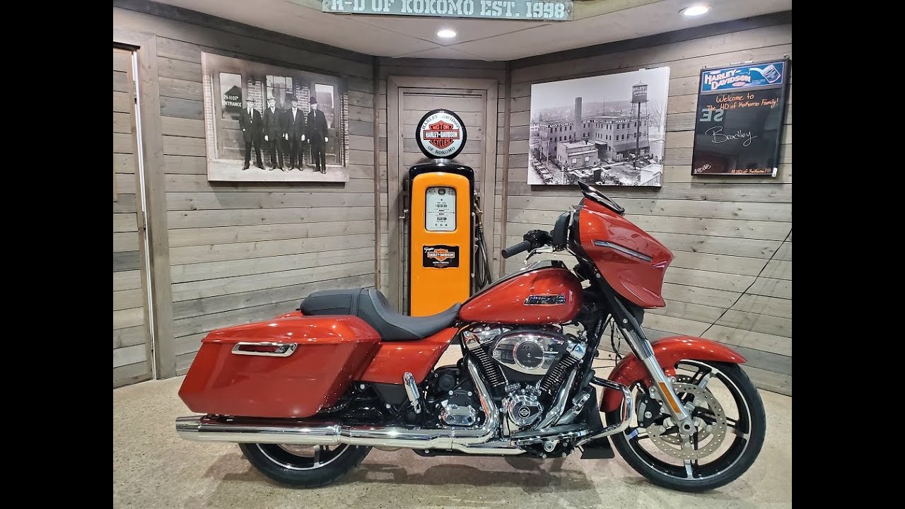 2024 Harley-Davidson Street Glide FLHX- Whiskey Fire. - YouTube