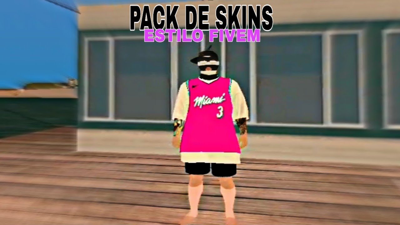 PACK DE SKINS ESTILO FIVEM V1 SAMP LAUNCHER ANDROID/PC - YouTube