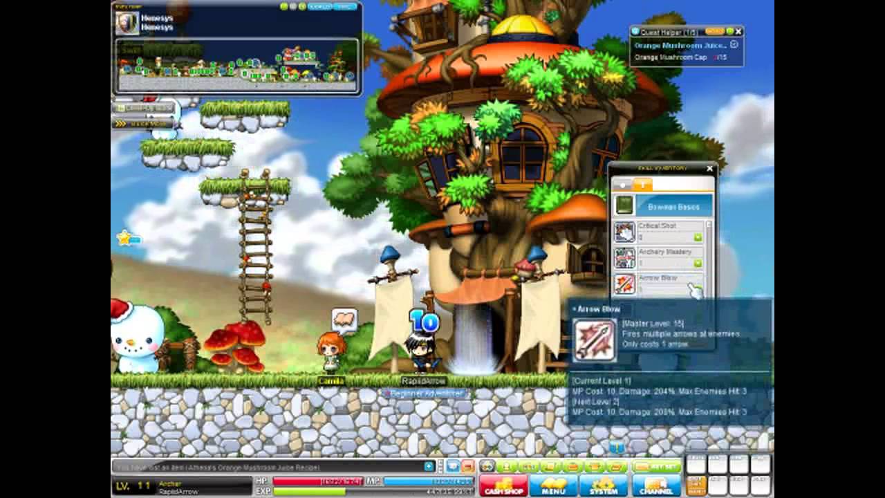Maplestory Making A Marksman Episode 1 - YouTube