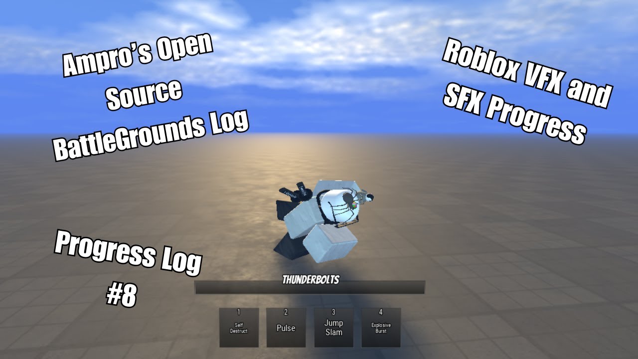 Progress Log #8 And Battle Grounds Dev | VFX and Roblox SFX Progress ...