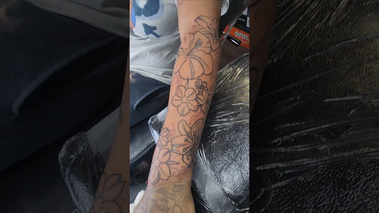 Another One 🤫 #tattoo #tattoos #armtattoo #floraltattoo #fyp #mo3 # ...