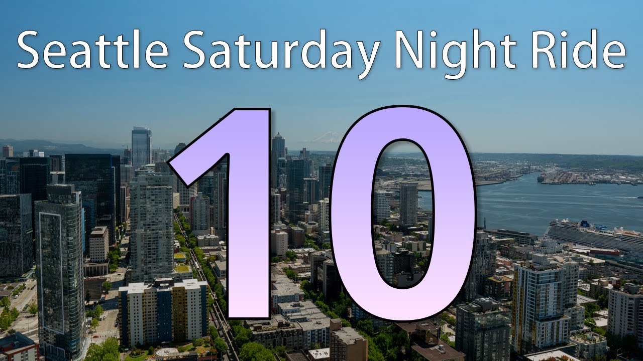 Seattle Saturday Night PEV Ride 10 - YouTube