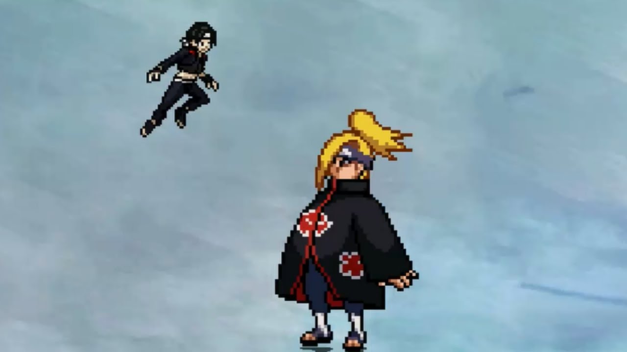 Power Of Art?! || Sai VS Deidara || Naruto || V10 Mugen (Link) - YouTube