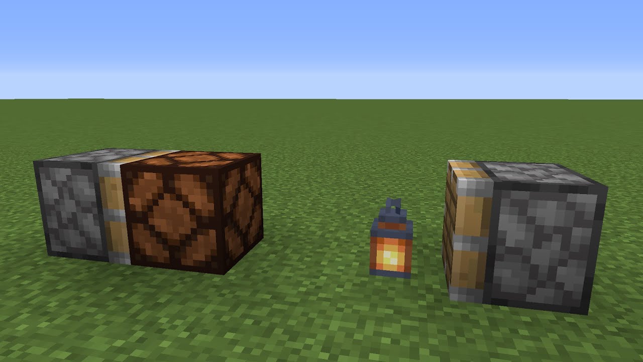 Redstone lamp + lantern = ??? - YouTube