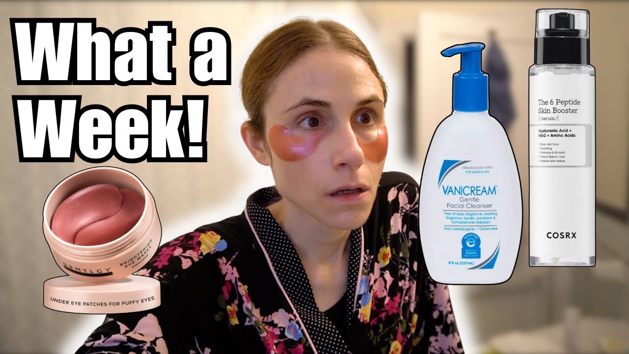 Morning Skincare Routine After A WILD WEEK - YouTube