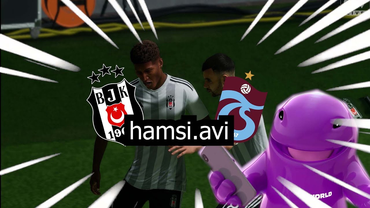 AMINAKE VURUŞLU HAMSİ AVI | BJK - TS | EA FC 24 - YouTube