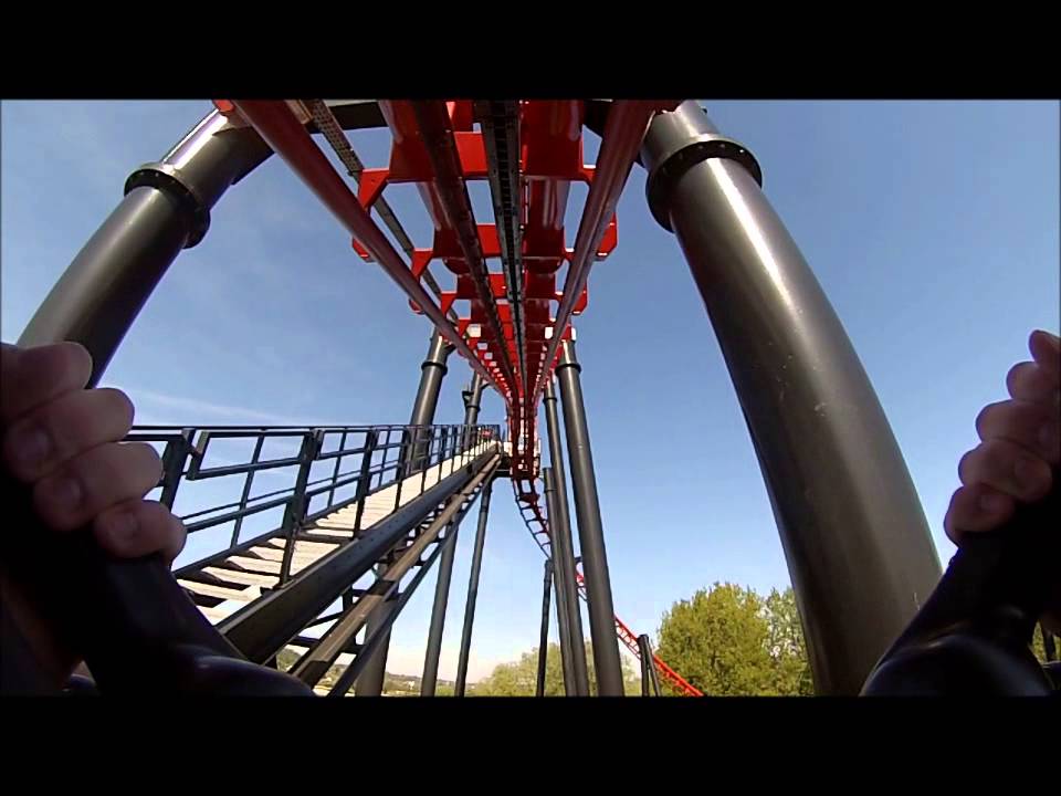 Onride Vampire Walibi Belgium - YouTube