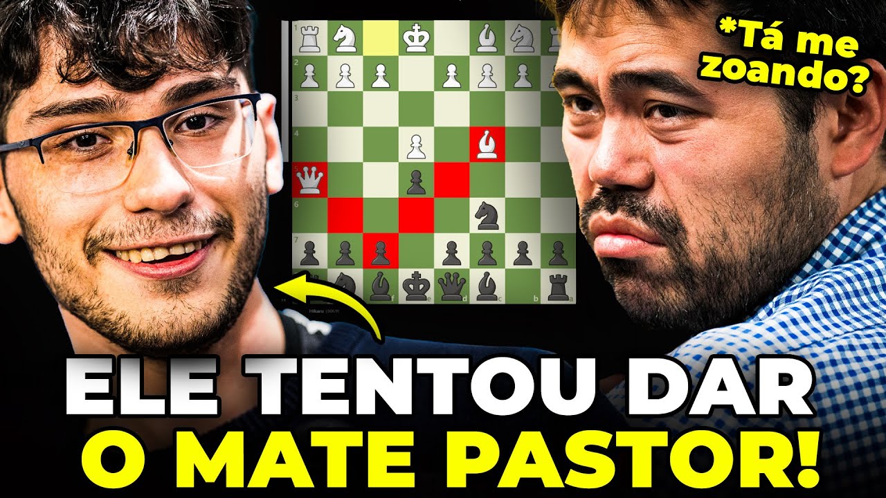 Firouzja tentou o Mate Pastor contra Nakamura e foi PUNIDO brutalmente ...