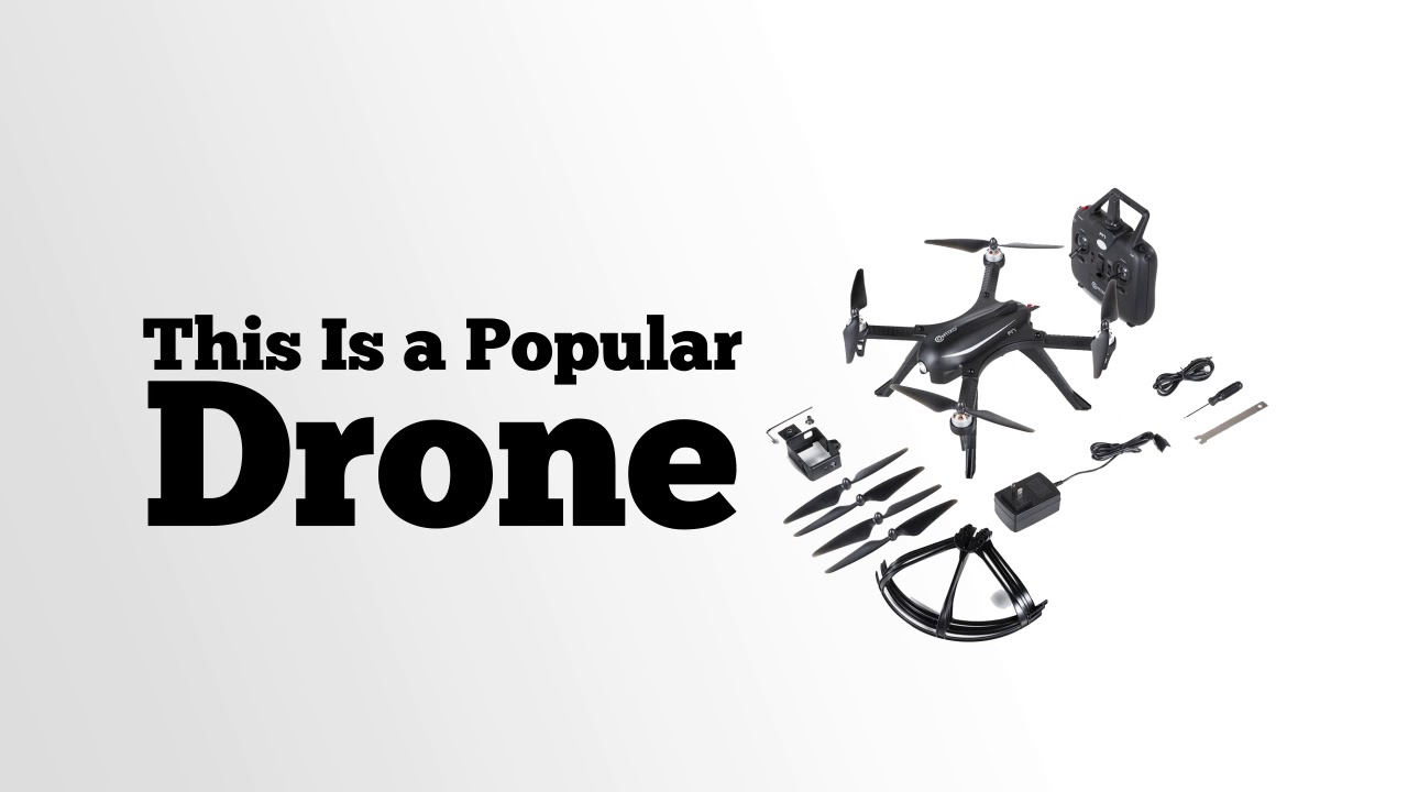 Contixo F17 Plus Bundle RC Quadcopter Drone with music - YouTube