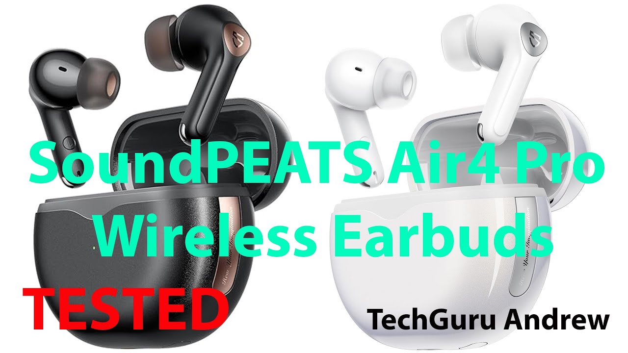 SoundPEATS Air4 Pro Wireless Earbuds - YouTube