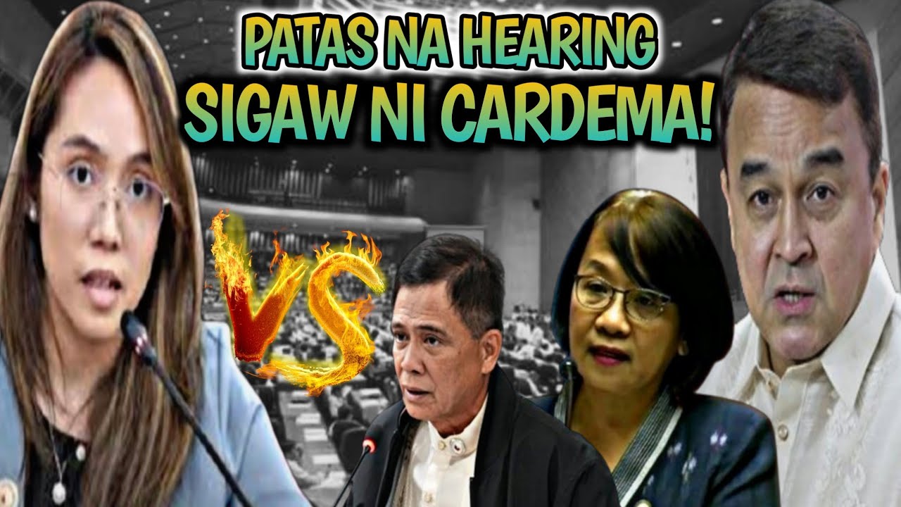 REP. CARDEMA DISAPPOINTED SA KAPWA KONGRESISTA|PADUANO CASTRO AT ...