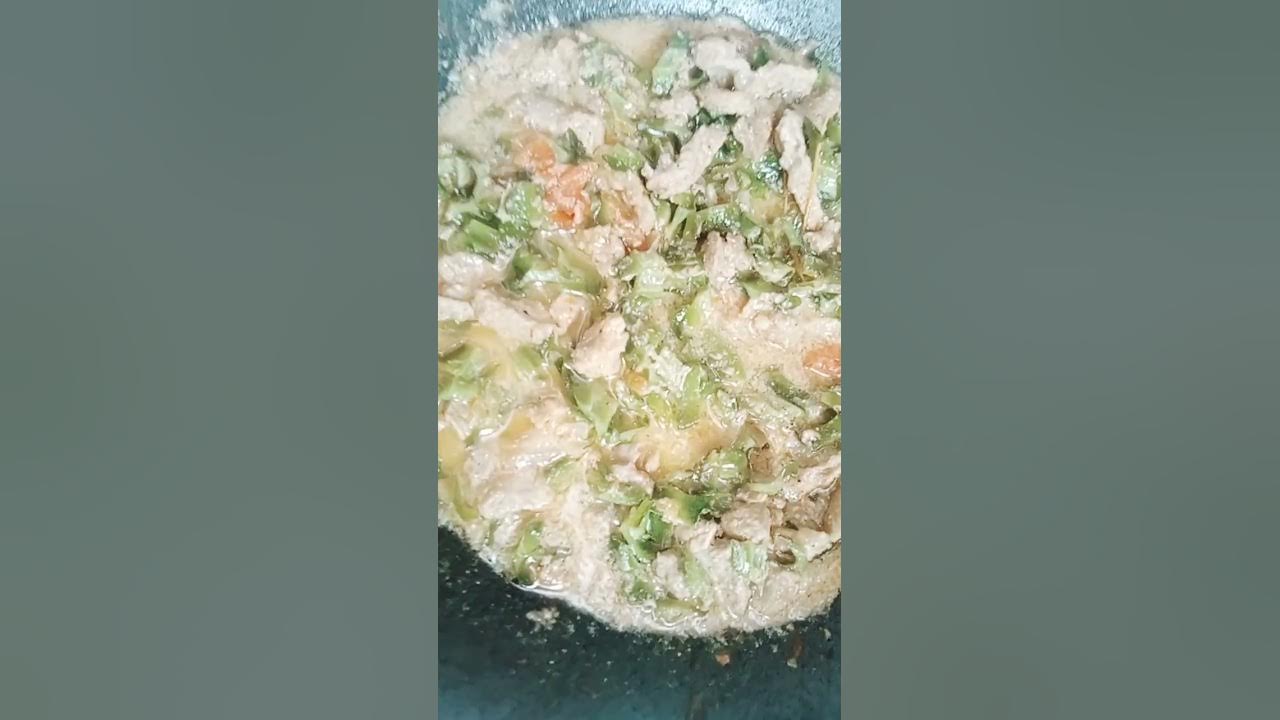 Bicol express with sigarilyas 😱 - YouTube
