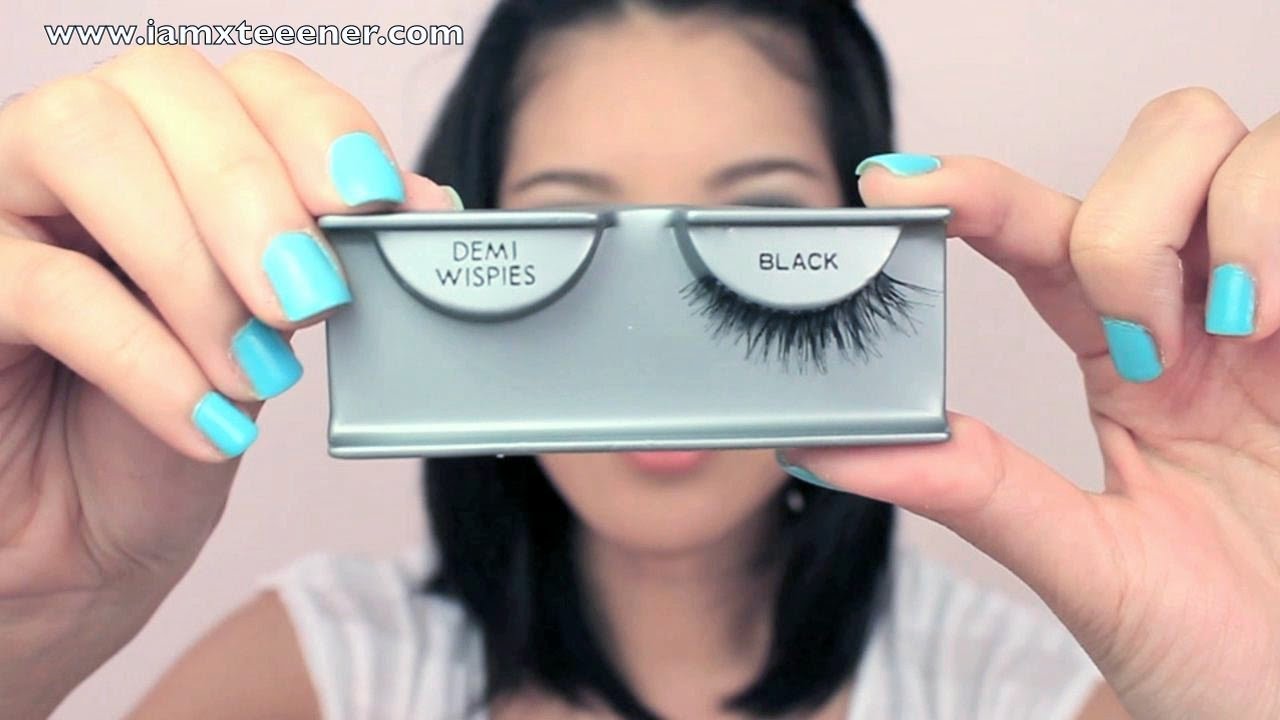 How To False Lashes YouTube How To False Lashes YouTube