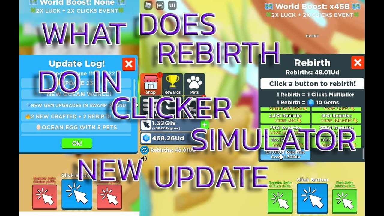 [UPD] ⚡Clicker Simulator! (NEW OCEAN WORLD) - YouTube