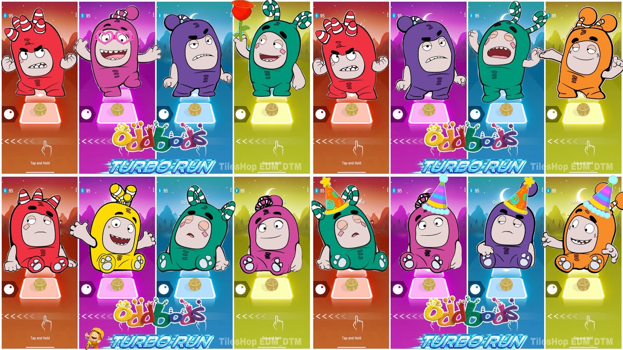 Oddbods Family P3 🎶 Newt 🎶 Zee 🎶 Bubbles 🎶 Slick 🎶 Fuse 🎶 Jeff 🎶 Pogo ️ ...