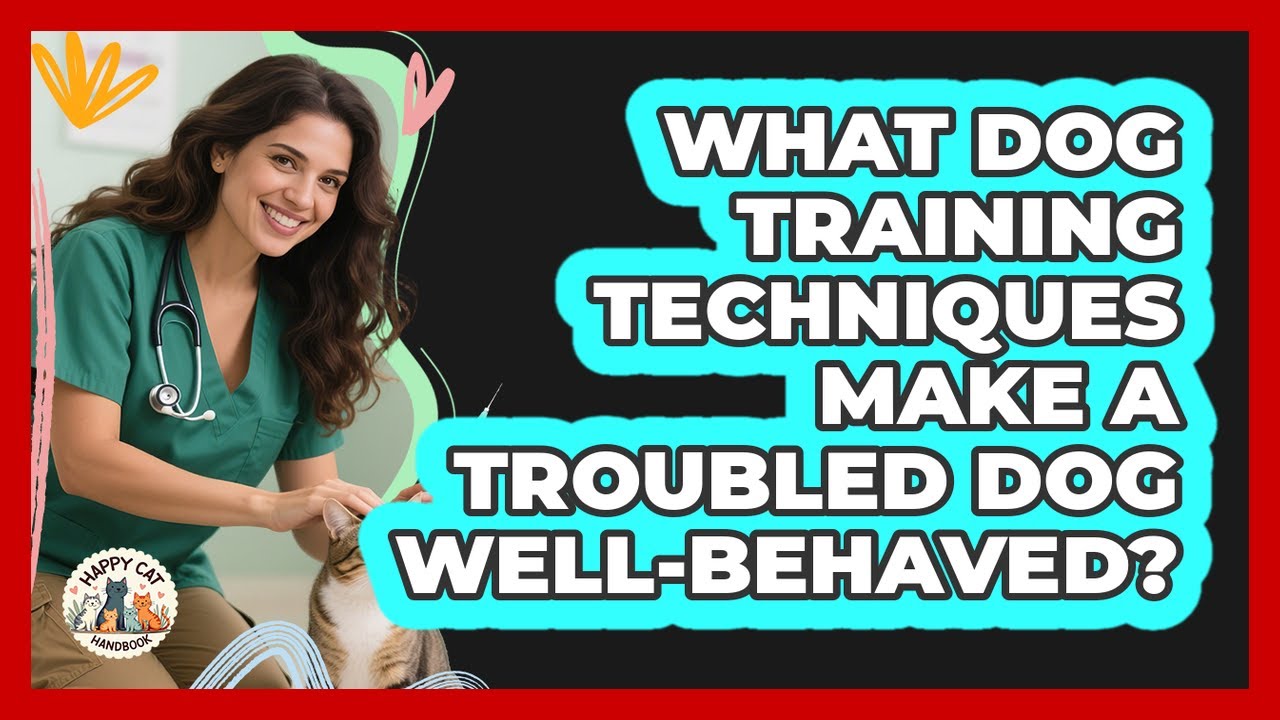 What Dog Training Techniques Make A Troubled Dog Well-behaved? - Animal ...