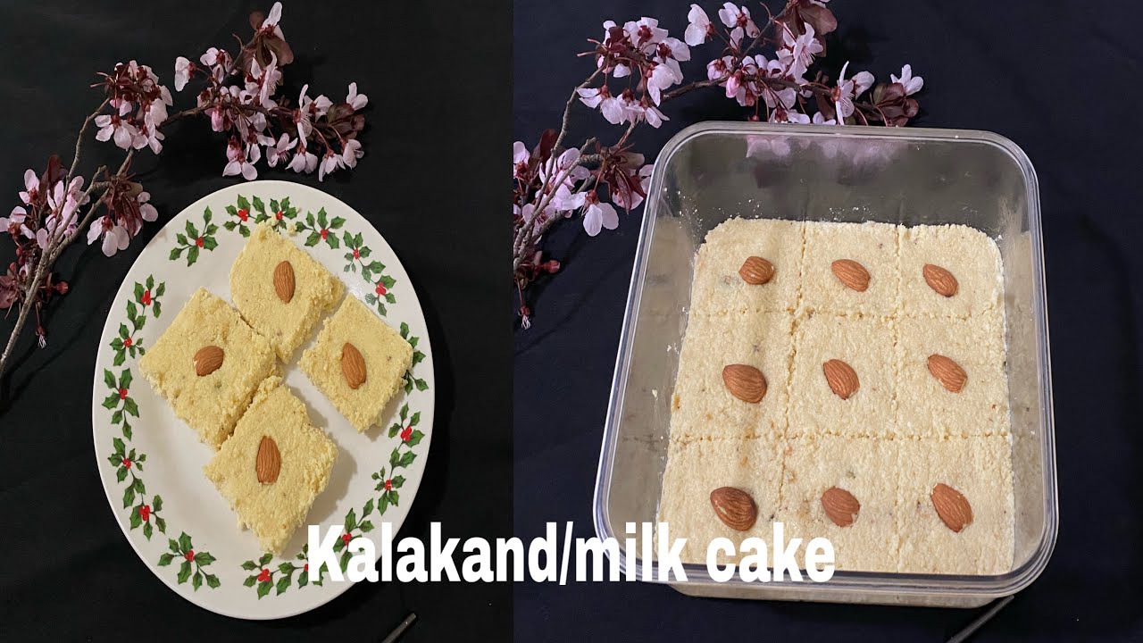 Instant Sweet recipe | Kalakand (Milk Cake) | Meethai | Pretty and ...