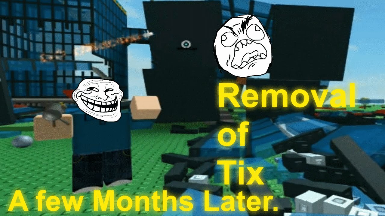 Roblox | Removal of Tix [A few Months later] - YouTube